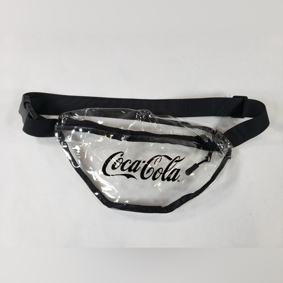 Coca Cola | Bags | New Coca Cola Coke Brand Soda Pop Black Clear ...